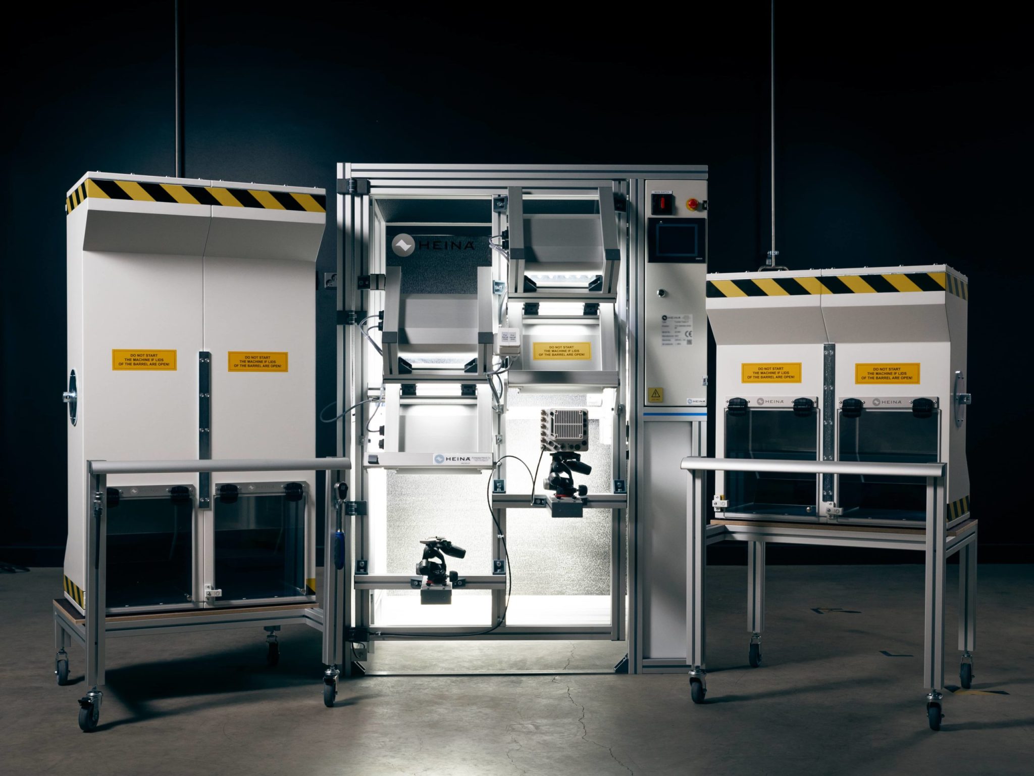 Free fall testing | Tumble Tester II | Heina Ltd.